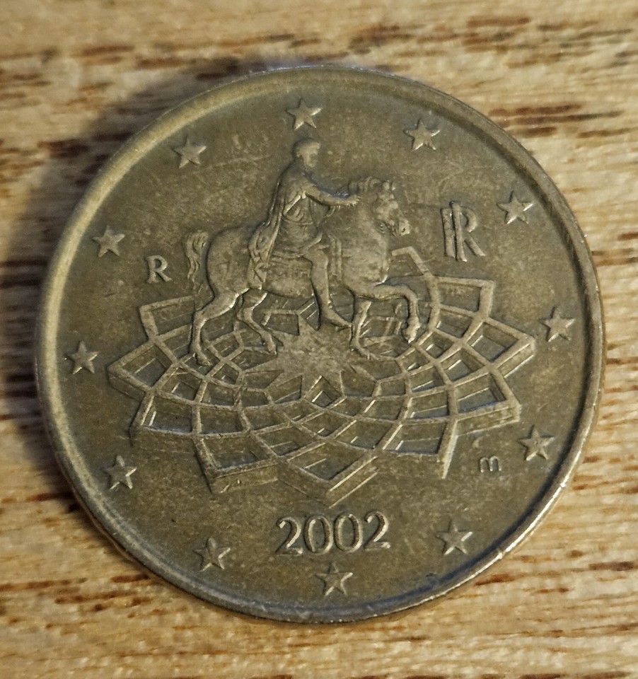 Rare 50 EURO COIN (ITALY) | eBay