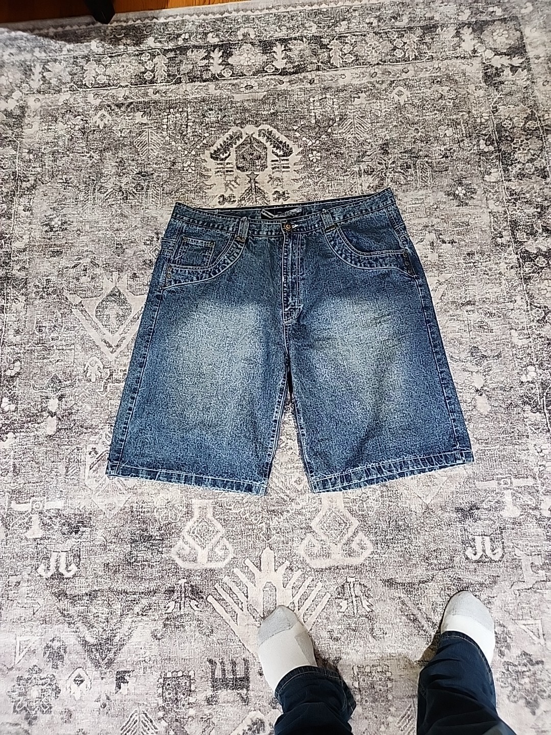 Raider Infamous Jeans Shorts Mens Sz 44 - Gem