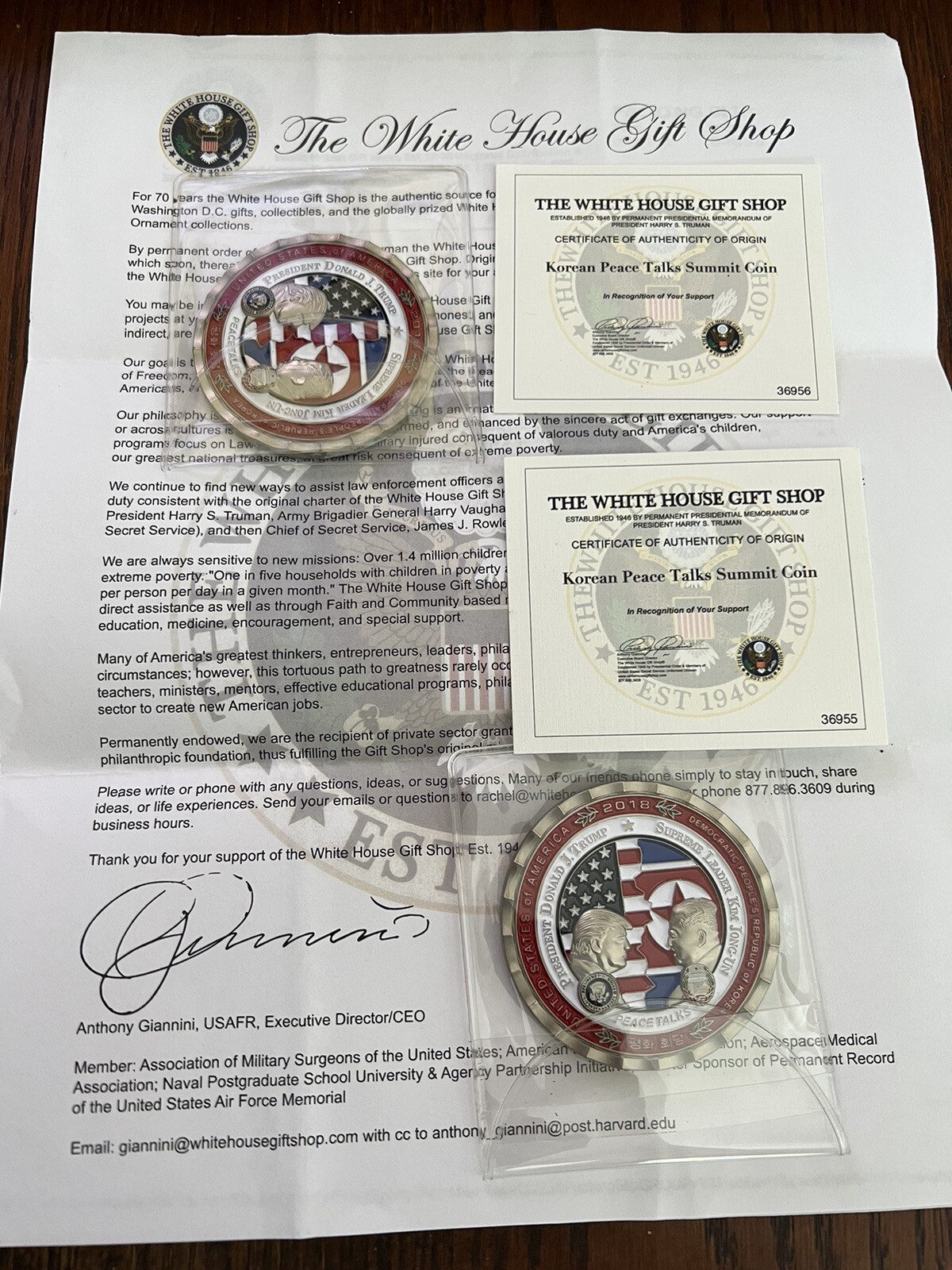 2018 White House Donald Trump & Kim Jong-Un Korean Peace Talks Summit ...