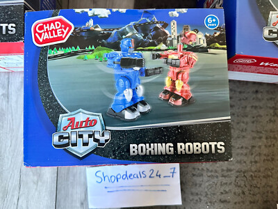 Chad Valley Radio Controlled Boxing Robots Auto City Specs: Radio ...