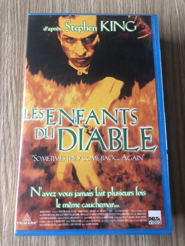 CASSETTE VIDÉO VHS LES ENFANTS DU DIABLE FILM D’HORREUR STEPHEN KING ...