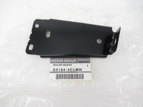 Genuine Nissan G9184-4CLMH Passenger RH Rear Bumper Retainer Bracket 14 ...