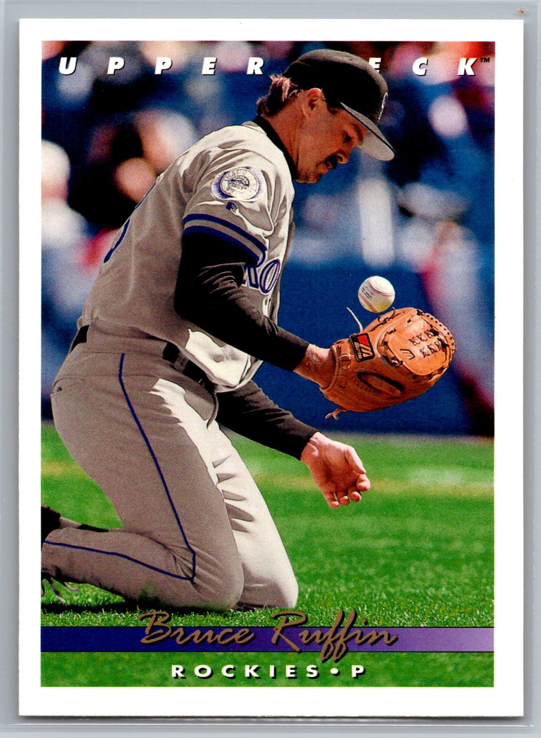 1993 Upper Deck Baseball #670 Bruce Ruffin Colorado Rockies | eBay