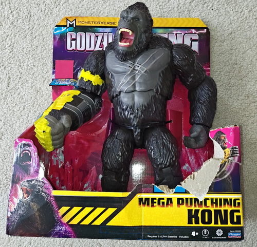 KING KONG Mega Punching Action Figure Power Punch GODZILLA X KONG NEW ...
