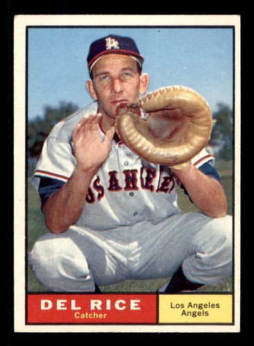 1961 Topps Baseball #448 Del Rice EX/MT *e1 | eBay