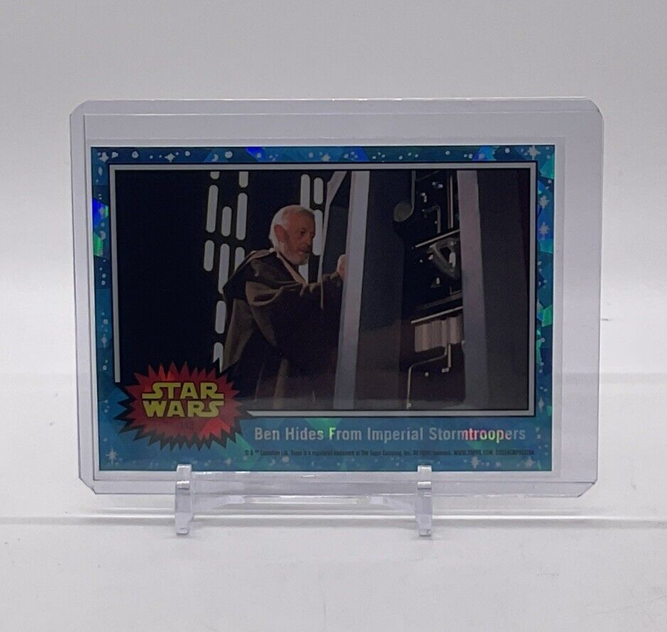 Star Wars Sapphire Ben Hides From Imperial Stormtrooper #113 | eBay