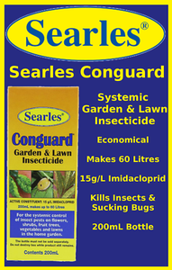 Searles CONGUARD Garden & Lawn Insecticide 200ml Makes 60L Australian ...