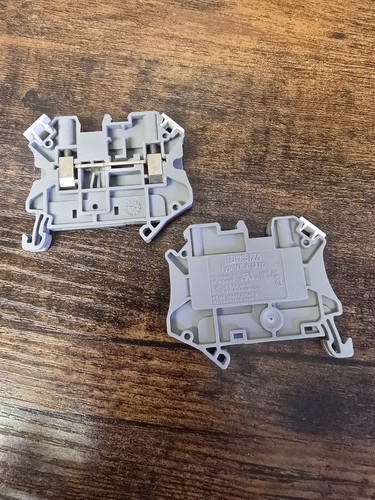 PHOENIX CONTACT UT4-MTD FEED-THROUGH TERMINAL BLOCK - LOT OF 10 - FAST ...