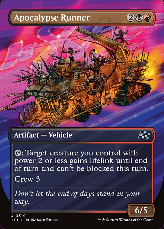 MTG Apocalypse Runner - Borderless NM-Mint Aetherdrift | eBay