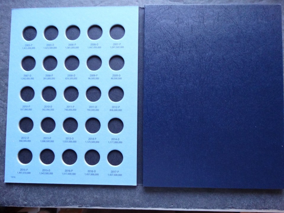 Set of 3 - Whitman Roosevelt Dime Coin Folders Number 1-3 1946-2025 ...