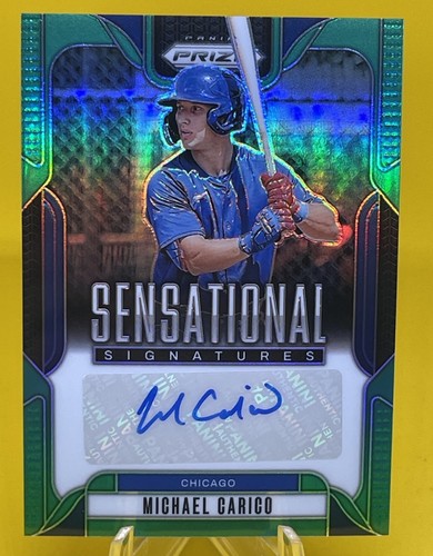 2025 Panini Prizm Sensational Signatures Michael Carico #SS-MC Auto ...
