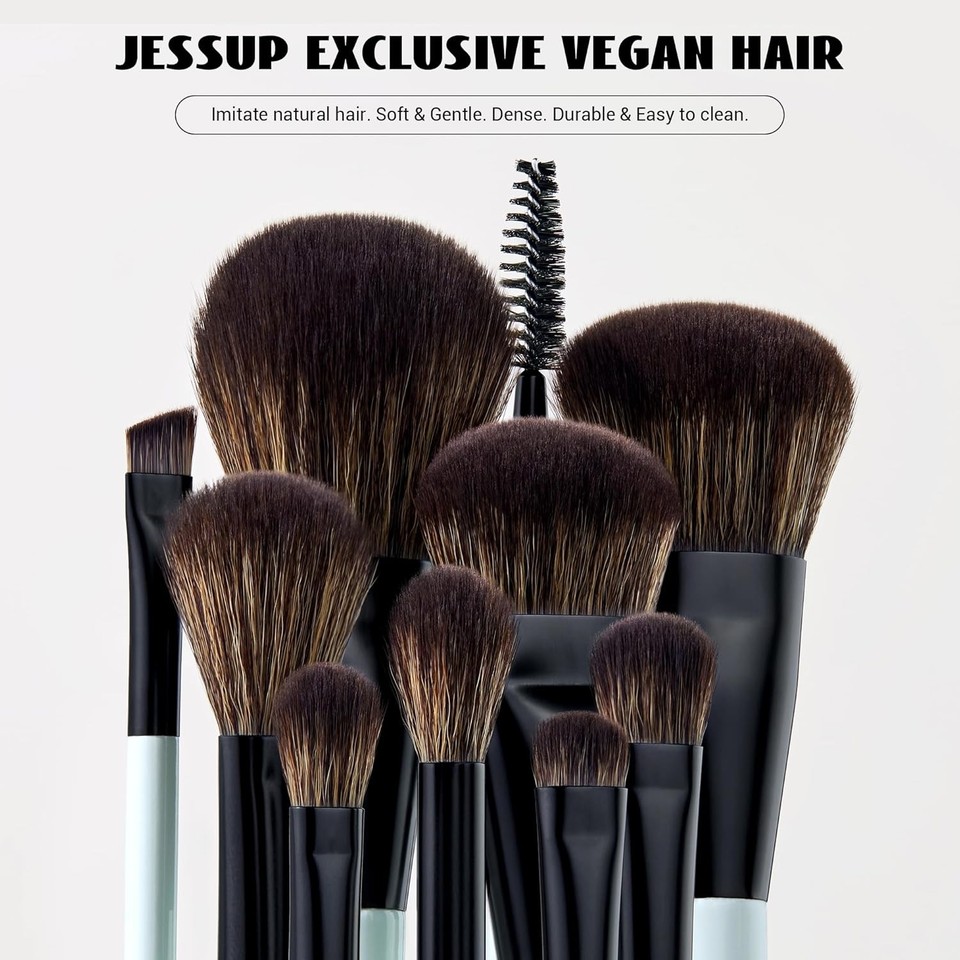 Makeup Brush Set 6Pcs Double Sided Makeup Brushes Foundation Contour ...
