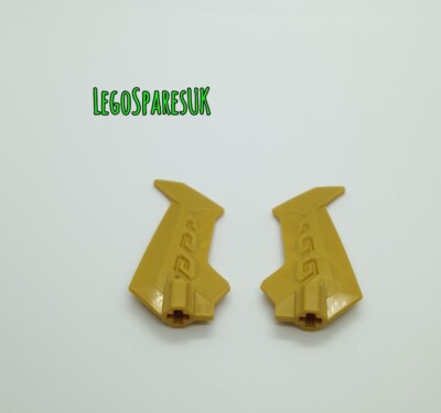 LEGO Part 6342592 / 76919 Large Figure Weapon Blade Jagged + Axle Hole ...