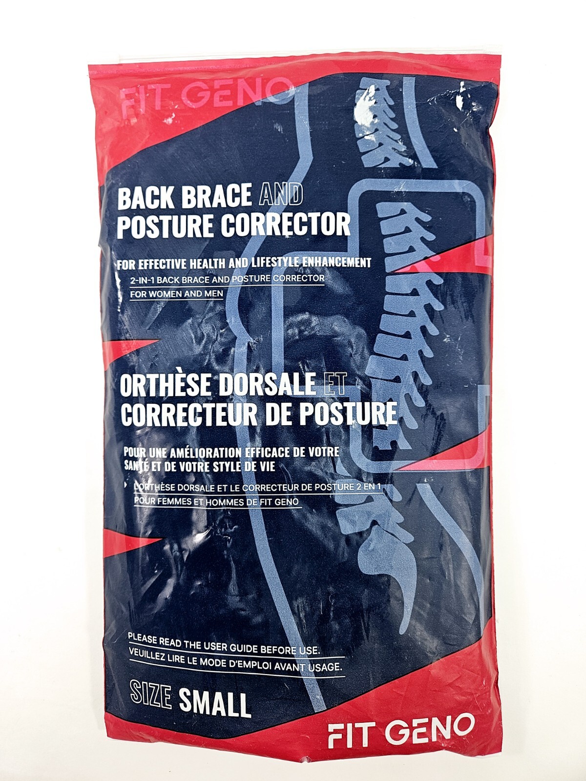 Fit Geno Back Brace Posture Corrector for Women Shoulder Straightener ...