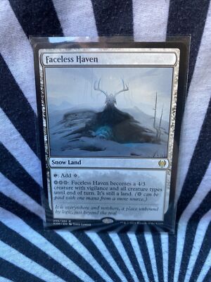 Mtg Faceless Haven X1 Magic The Gathering Regular Rare Kaldheim 255/285 ...