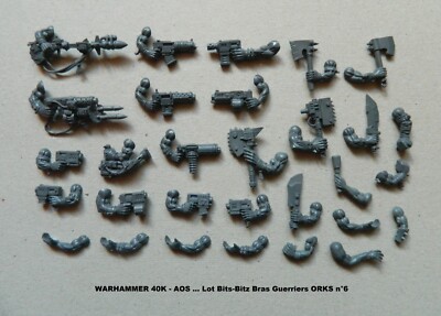 WARHAMMER 40K BITS-BITZ - AOS ... Lot Bits-Bitz Bras Guerriers ORKS n°6 ...