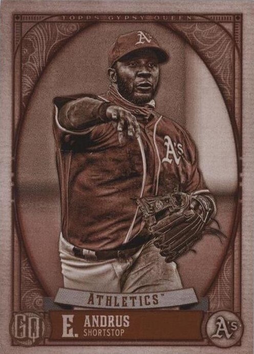 2021 Topps Gypsy Queen - Elvis Andrus #160 Sepia /99 for sale online | eBay