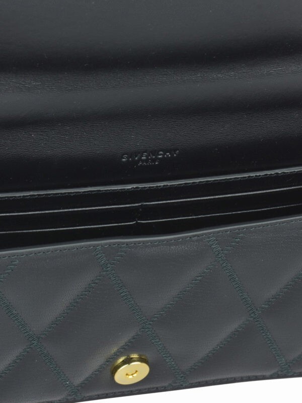 NWT NEW Givenchy GV3 Mini Red Leather Quilted Shoulder Bag | eBay