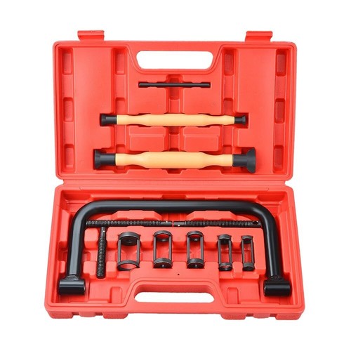 12 Pieces Motorcycle Valve Spring Compressor Tool with Valve Lapping ...