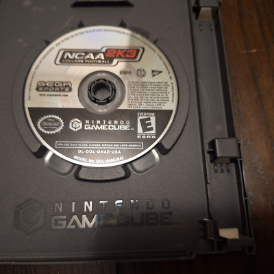 NCAA College Basketball 2K3 (GameCube, 2002) Disc Only RARE!!! DISC IS ...
