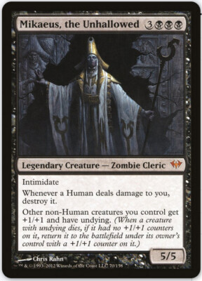 Mikaeus, the Unhallowed Dark Ascension - LP - MTG | eBay Australia