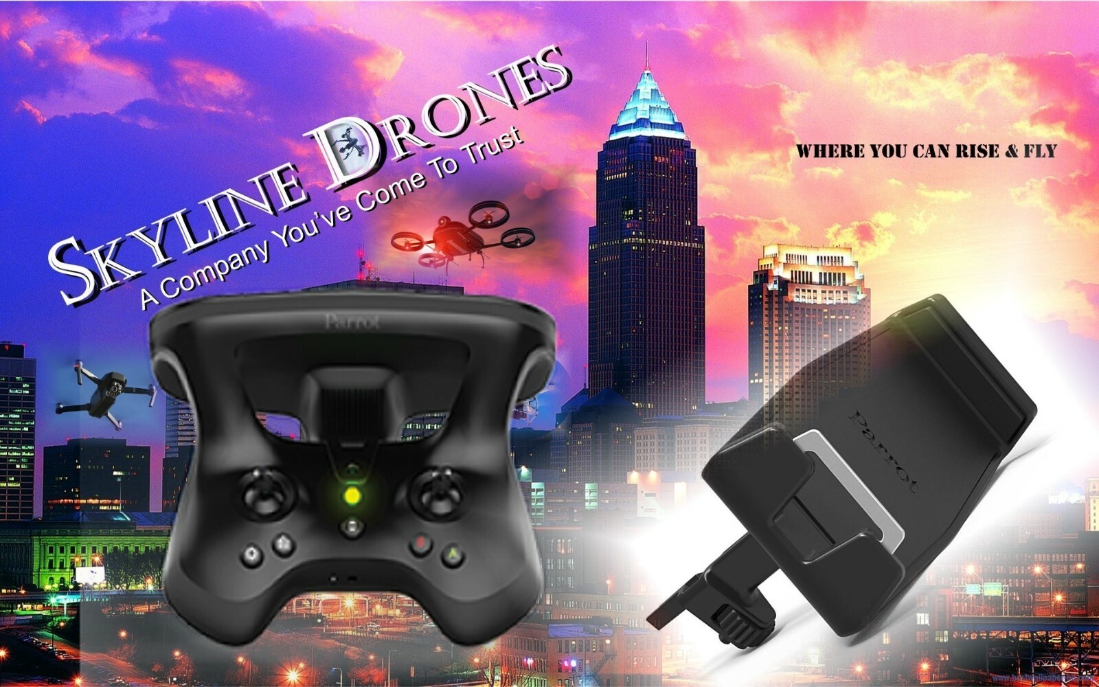 Parrot SkyController 2 POWER VERSION FULL FPV KIT | eBay