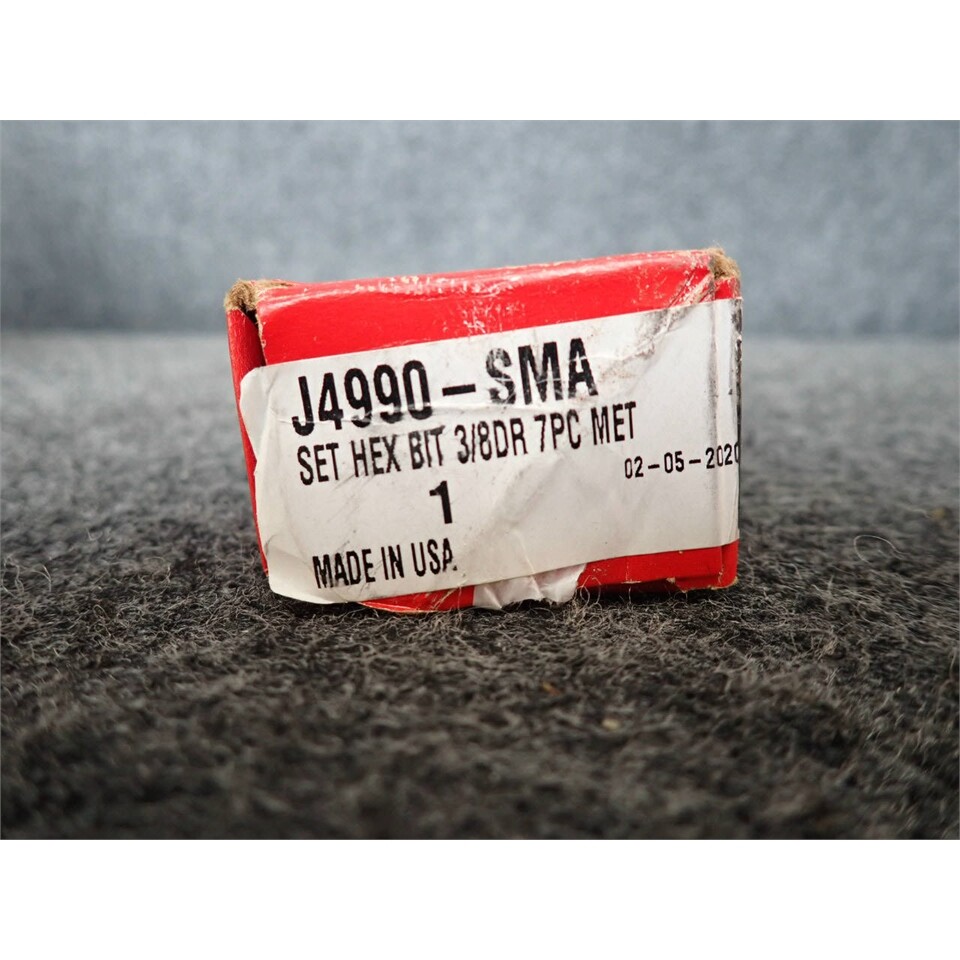 Proto J4990-SMA 7-pc Socket Bit 3/8" Drive Set | eBay