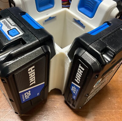 Hart 20V Lithium 4 Battery Holder stand BATTERY HOLDER ONLY battery not ...