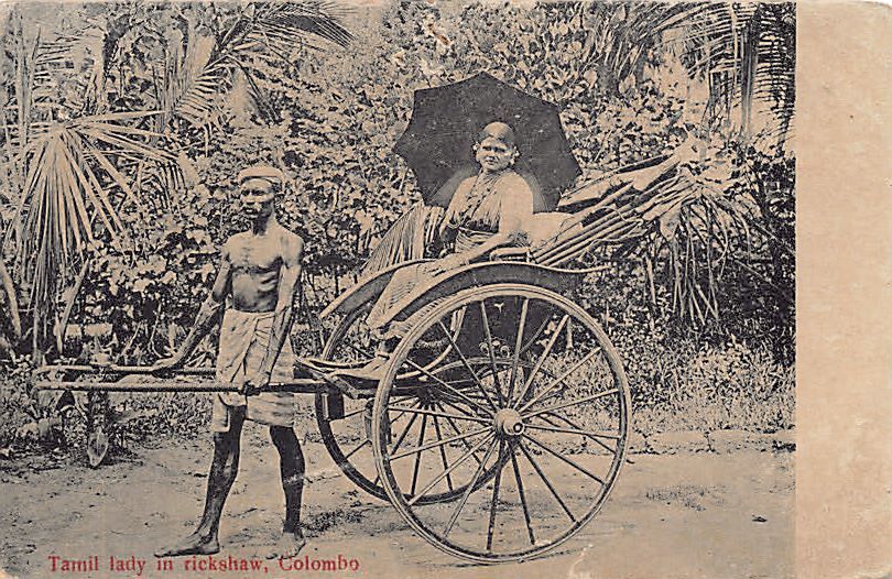 Sri Lanka - COLOMBO - Tamil lady in rickshaw - Publ. Udaman 43 | eBay