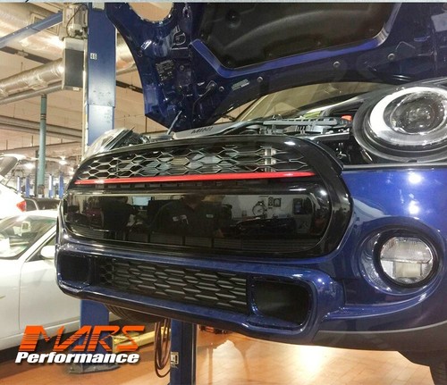 JCW Red Line Style Front Bumper Bar Grill Grille for Mini Cooper F55 ...