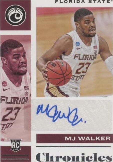 2021-22 Panini Chronicles Draft Picks - Chronicles Rookie Signatures MJ ...