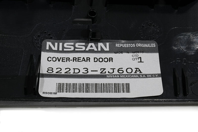 OEM 2007-2012 Nissan Sentra Left Rear Door Seal Retainer Plate NEW ...