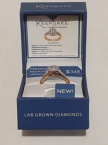 Keepsake Shimmer Women's Lab Grown Diamond Engagement Ring | eBay