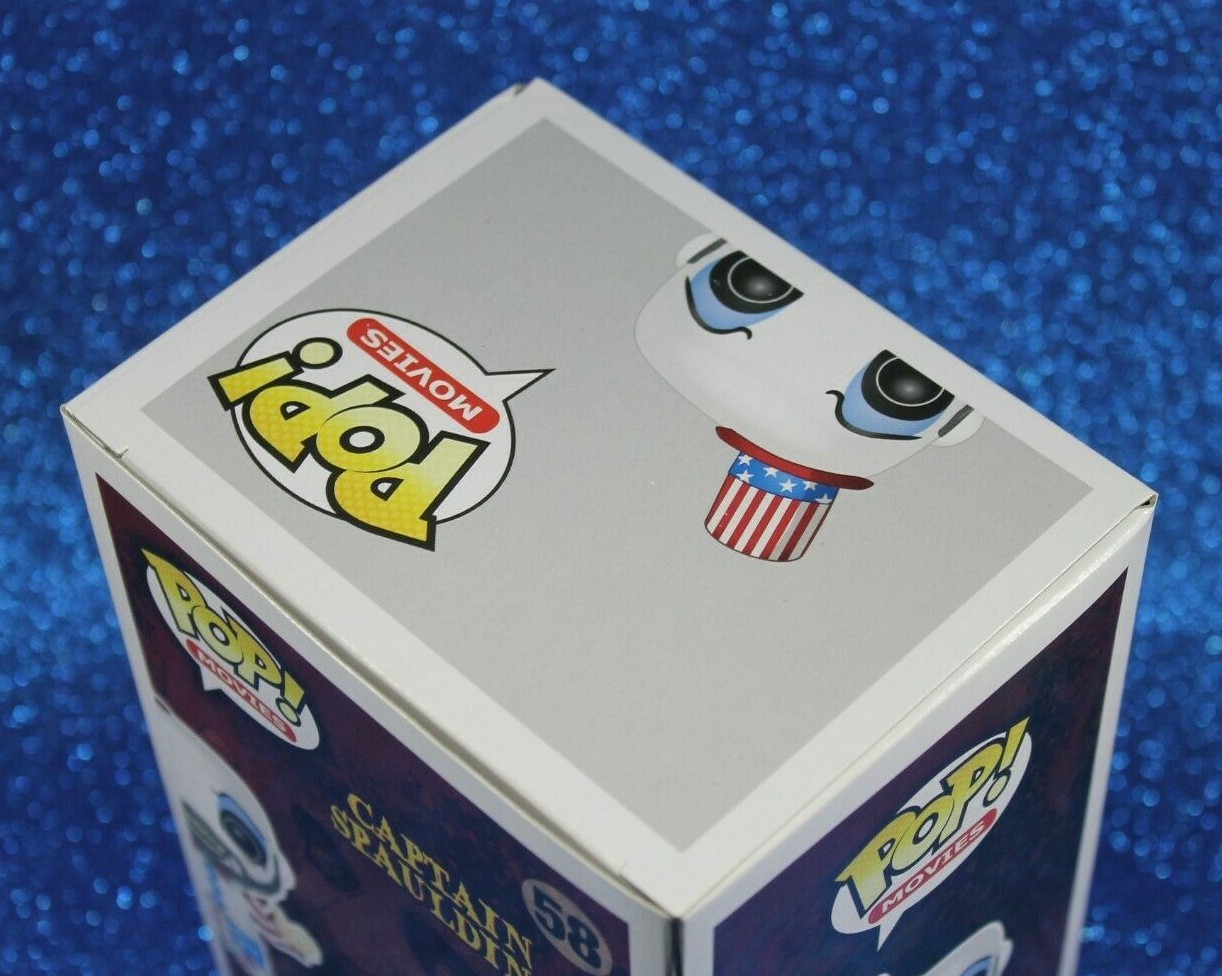 FUNKO POP MOVIES HOUSE OF 1000 CORPSES #58 CAPTAIN SPAULDING AUTHENTIC ...