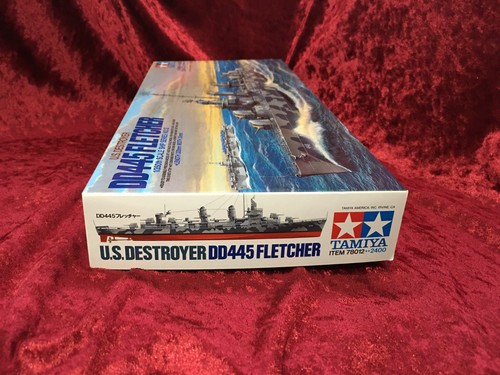 Tamiya 78012 US Navy Destroyer DD445 Fletcher 1/350 scale kit ...