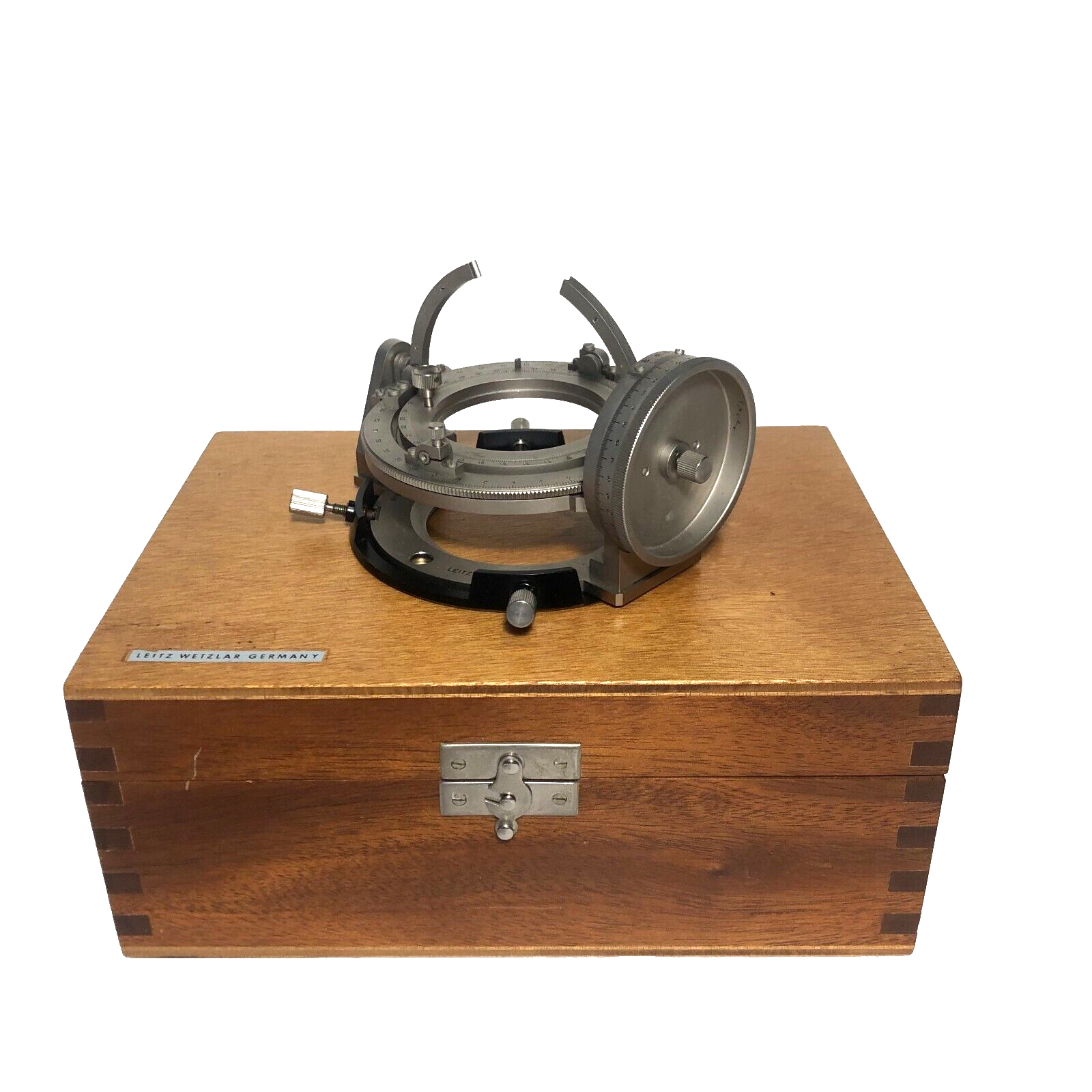 Ernst Leitz Wetzlar Universal Rotary Stage 4 Axis UT-4 w/ Case For ...