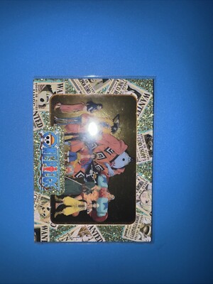 Cybercel One Piece Ultra Rare Series 1 Straw Hat Crew. Card 01-27 ...