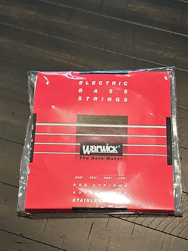 Warwick 42200 Red Label Stainless Steel Bass Guitar Strings 4-string ...
