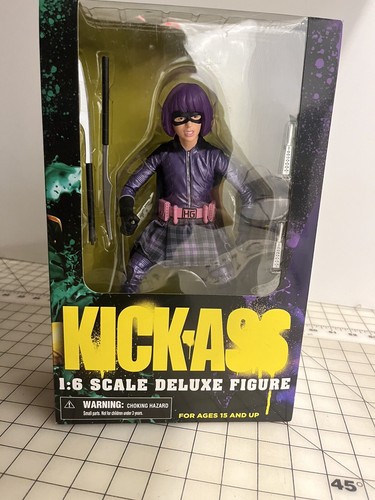 Mezco Toys Kick-Ass Girl 1:6 Scale Deluxe Hit-Girl Action Figure NEW ...