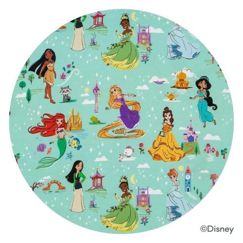 Little Sleepies Disney Princess Dreams Pajama PJ Zippy Sleeper Crescent ...