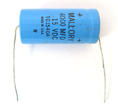 Capacitors - Mallory Type