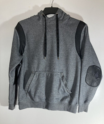 CHAMPS SPORTS GEAR Men's L Hoodie Gray Pullover Sweatshirt Kangaroo ...