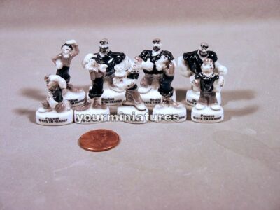 Popeye the Sailor Man French Feves Porcelain Figurines Epiphany Cake | eBay