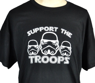 Star Wars Support The Troops Stormtrooper T-shirt sz XL Patriotism ...