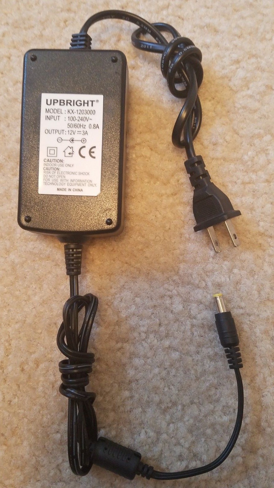Used Genuine OEM UpBright AC Adapter Model KX-1203000 KX1203000 Free ...