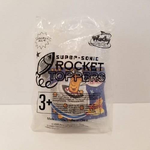 Vintage Sonic Wacky Pack Toy 2000 Rocket Toppers Yellow Boy | eBay