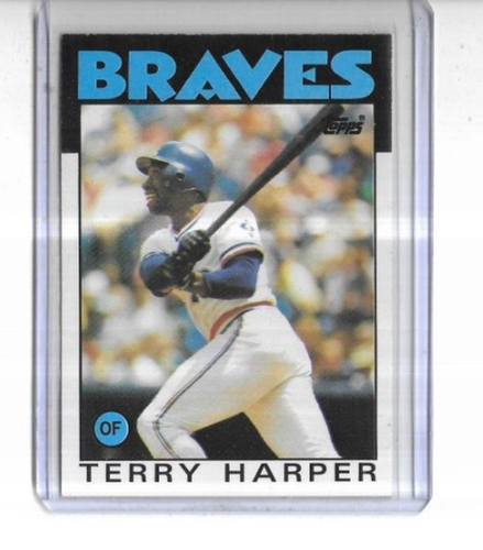 1986 Topps #247 Terry Harper Atlanta Braves | eBay