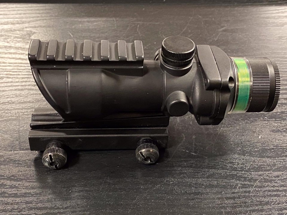 TERMINUS OPTICS 4x32 GREEN SCOPE-USED. | eBay