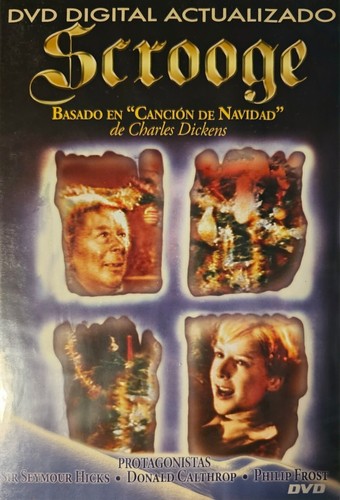 Scrooge 1935 (en Espanol) B&W DVD Disc Only No Art, Case or Tracking | eBay
