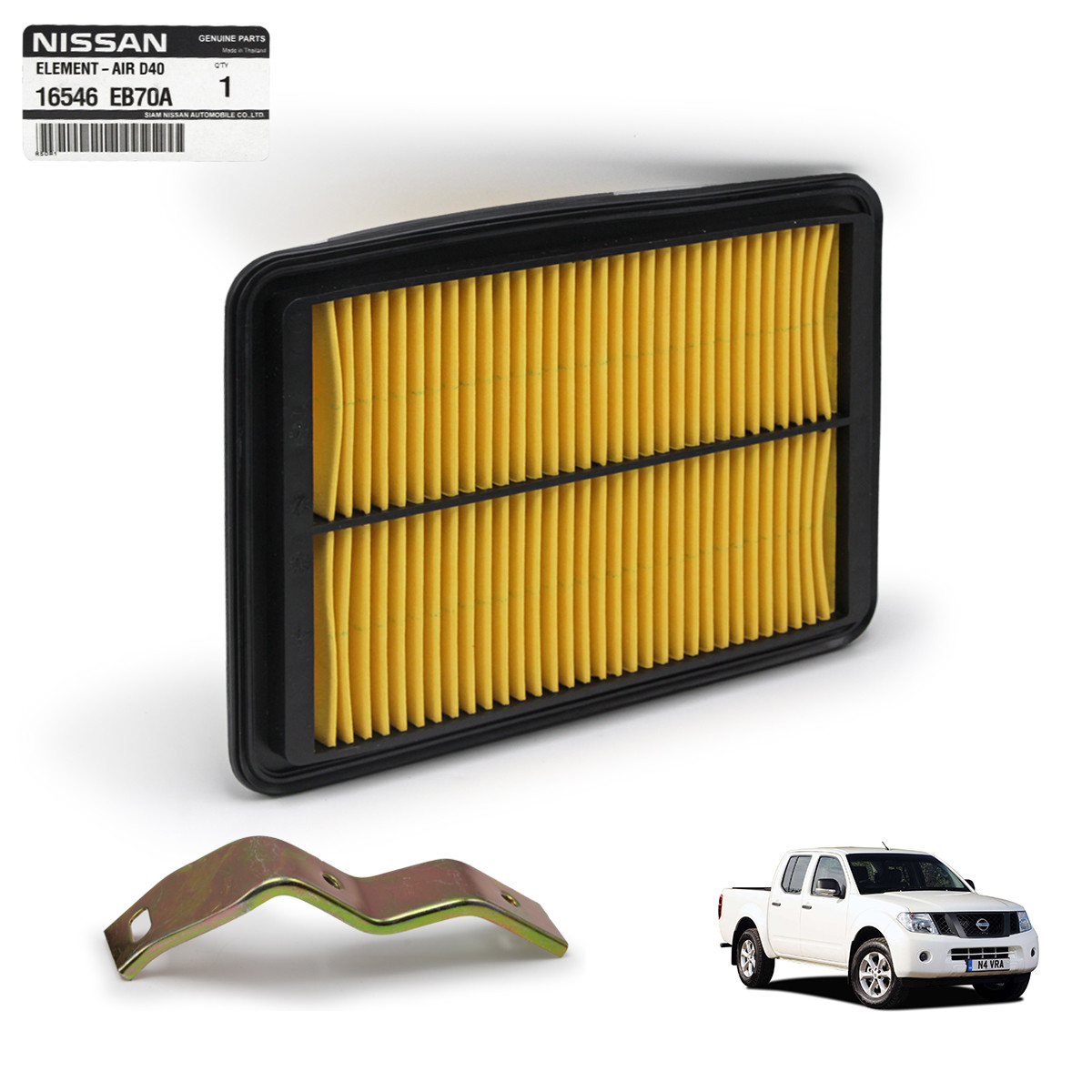 NISSAN 16546EB70A - Air filter cross reference